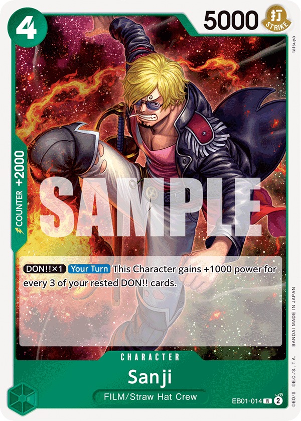OPTCG Memorial Collection EB01-014 Sanji – JGC Collectables