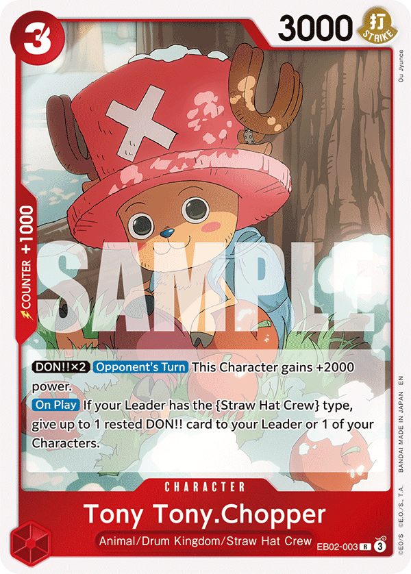 OPTCG Anime 25th Collection EB02-003 Tony Tony.Chopper – JGC Collectables